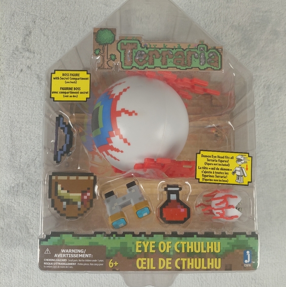 Jazwares | Toys | Terraria Eye Of Cthulhu Boss Figure With Secret ...